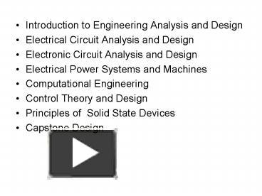Introduction to Engineering Analysis and Design presentation | free to ...