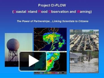 PPT – Project CI-FLOW PowerPoint presentation | free to view - id ...