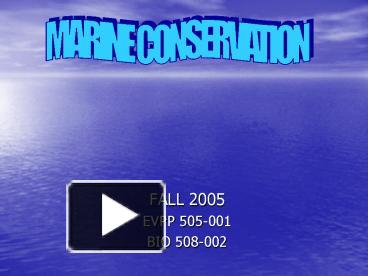 PPT – FALL 2005 PowerPoint presentation | free to view - id: 27342c-NTMwZ