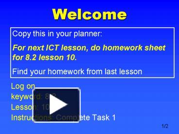 PPT – Log on PowerPoint presentation | free to view - id: 27460c-NzVkN