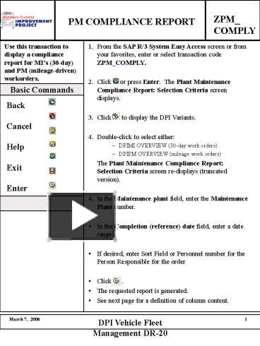 PPT – ZPM_ PowerPoint presentation | free to download - id: 27724e-ZDc1Z