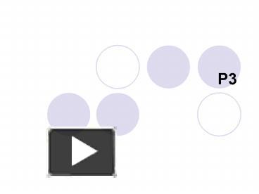 PPT – P3 PowerPoint presentation | free to view - id: 2792ba-NTEzZ