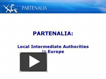 PARTENALIA: presentation | free to view
