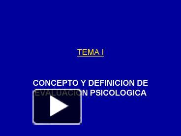 TEMA I presentation | free to view