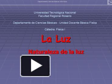 PPT – La Luz PowerPoint presentation | free to download - id: 27dfe8-ZmUxY