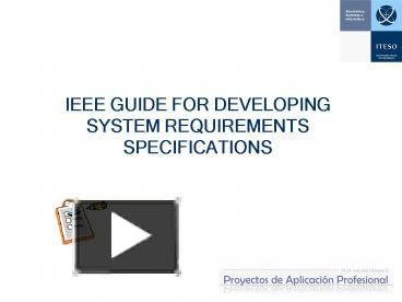 IEEE GUIDE FOR DEVELOPING SYSTEM REQUIREMENTS SPECIFICATIONS ...