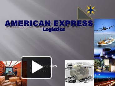 PPT – American Express PowerPoint presentation | free to view - id ...