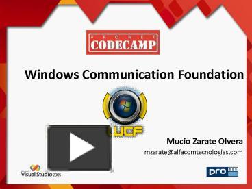 PPT – Windows Communication Foundation PowerPoint presentation | free ...