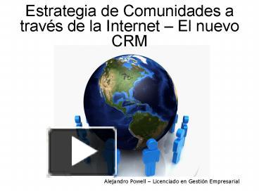 Community Management Strategy presentation | free to view