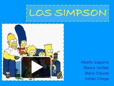 LOS SIMPSON presentation | free to view