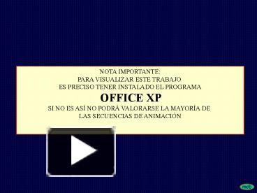 PPT – NOTA IMPORTANTE: PowerPoint presentation | free to view - id ...