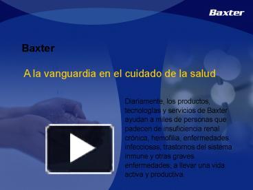Baxter International Inc' presentation | free to view