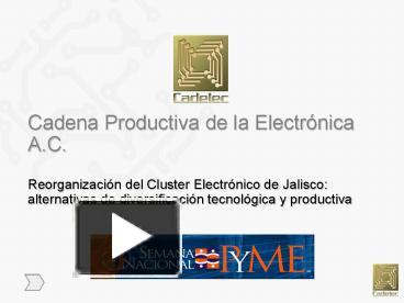 PRESENATCION CADELEC presentation | free to view