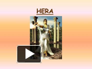 HERA presentation | free to view