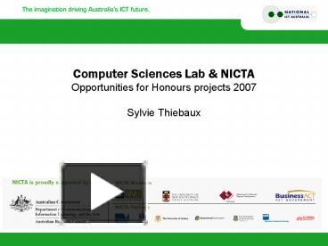 PPT – Computer Sciences Lab PowerPoint presentation | free to download ...