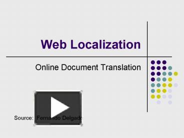 PPT – Web Localization PowerPoint presentation | free to download - id ...