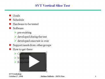 SVT workshop presentation | free to download