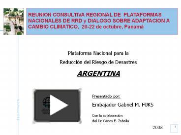 PPT – ARGENTINA y la RRD PowerPoint presentation | free to download ...