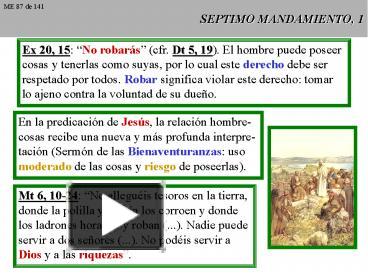 SEPTIMO MANDAMIENTO, 1 presentation | free to download