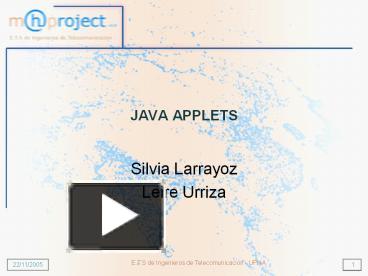 JAVA APPLETS presentation | free to download