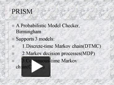 PPT – PRISM PowerPoint presentation | free to download - id: 2932c-YjI0M