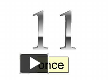 PPT – once PowerPoint presentation | free to view - id: 293de9-NzM2Z