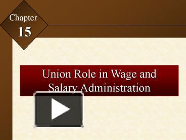 PPT – Union Role PowerPoint presentation | free to view - id: 294f01-OTZmZ
