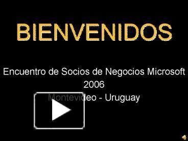 Ppt Bienvenidos Powerpoint Presentation Free To View Id 295794 Zdc1z
