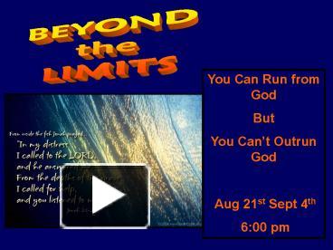 PPT – BEYOND PowerPoint presentation | free to view - id: 2964b2-Y2YyM