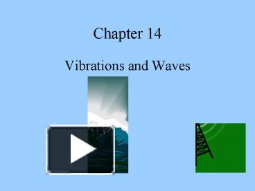 PPT – Vibrations and Waves PowerPoint presentation | free to view - id ...