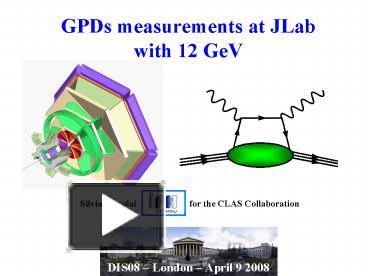 GPDs measurements at JLab with 12 GeV presentation | free to download