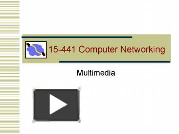 PPT – 15441 Computer Networking PowerPoint presentation | free to ...