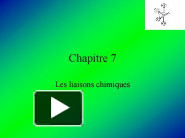 PPT – Chapitre 7 PowerPoint presentation | free to view - id: 29abf1-ZDgxY