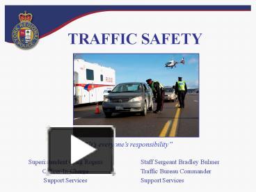 TRAFFIC SAFETY presentation | free to view