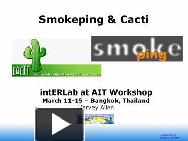 Smokeping presentation | free to download