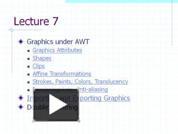 PPT – Graphics under AWT PowerPoint presentation | free to download ...