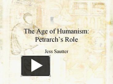 Humanism presentation | free to download