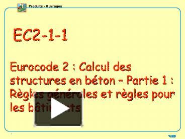 PPT – Eurocode bton EN 1992 PowerPoint presentation | free to view - id ...