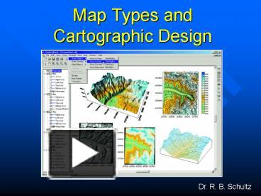 Map Types and Cartographic Design presentation | free to view