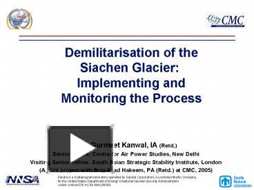 PPT – Demilitarisation of PowerPoint presentation | free to view - id ...