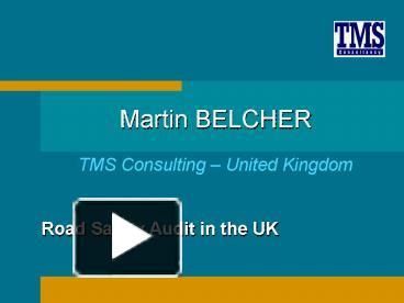 PPT – Martin BELCHER PowerPoint presentation | free to view - id ...