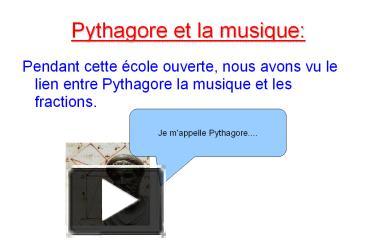 PPT – Pythagore et la musique: PowerPoint presentation | free to ...