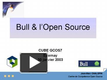 PPT – Bull PowerPoint presentation | free to view - id: 2a86cc-ZDc1Z