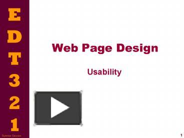 PPT – Web Page Design PowerPoint presentation | free to download - id ...