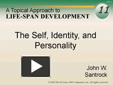 PPT – LIFESPAN DEVELOPMENT PowerPoint presentation | free to view - id ...