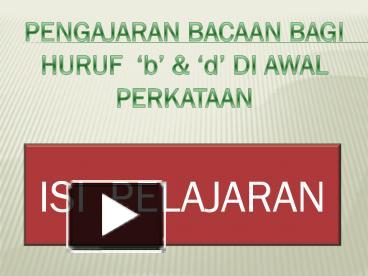 PPT – slide show isi pelajaran PowerPoint presentation | free to ...