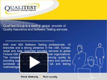 Qualitest Group - Software Quality Assurance and Testing Services ...