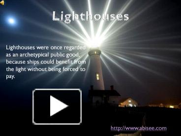 Lighthouses presentation | free to download