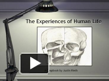 The Experiences of Human Life presentation | free to download
