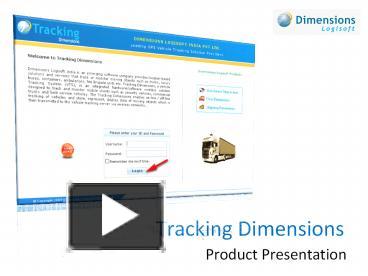 PPT – Dimensions Tracking PowerPoint presentation | free to download ...